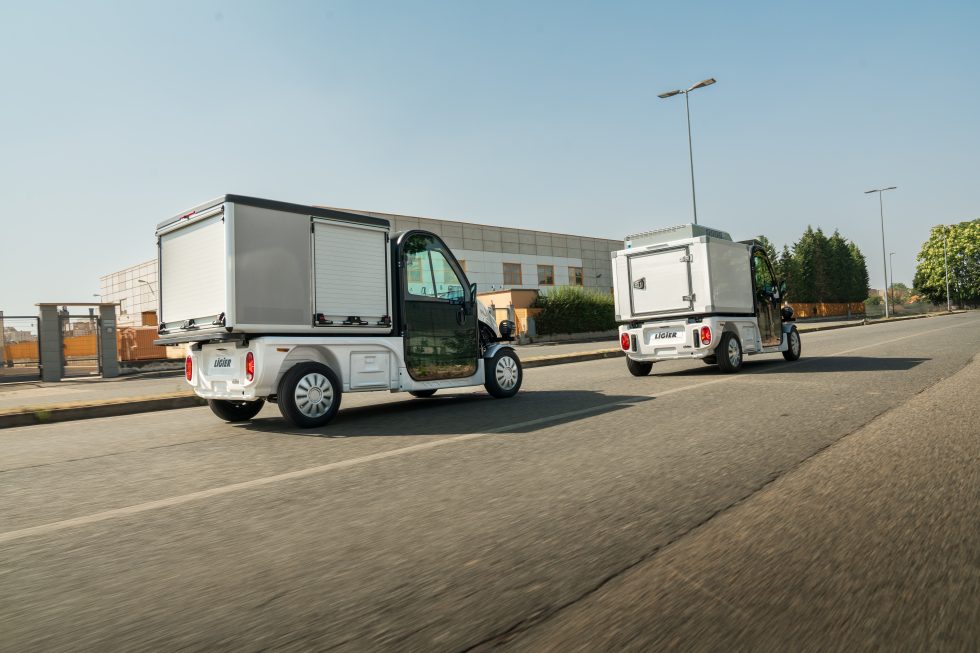 Ligier Pulse 4 : le camion électrique modulable